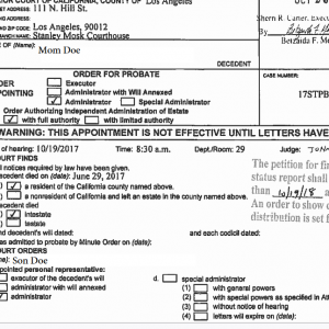 Probate Documents | LegalDocsA2Z.com | Estate Planning and Probate